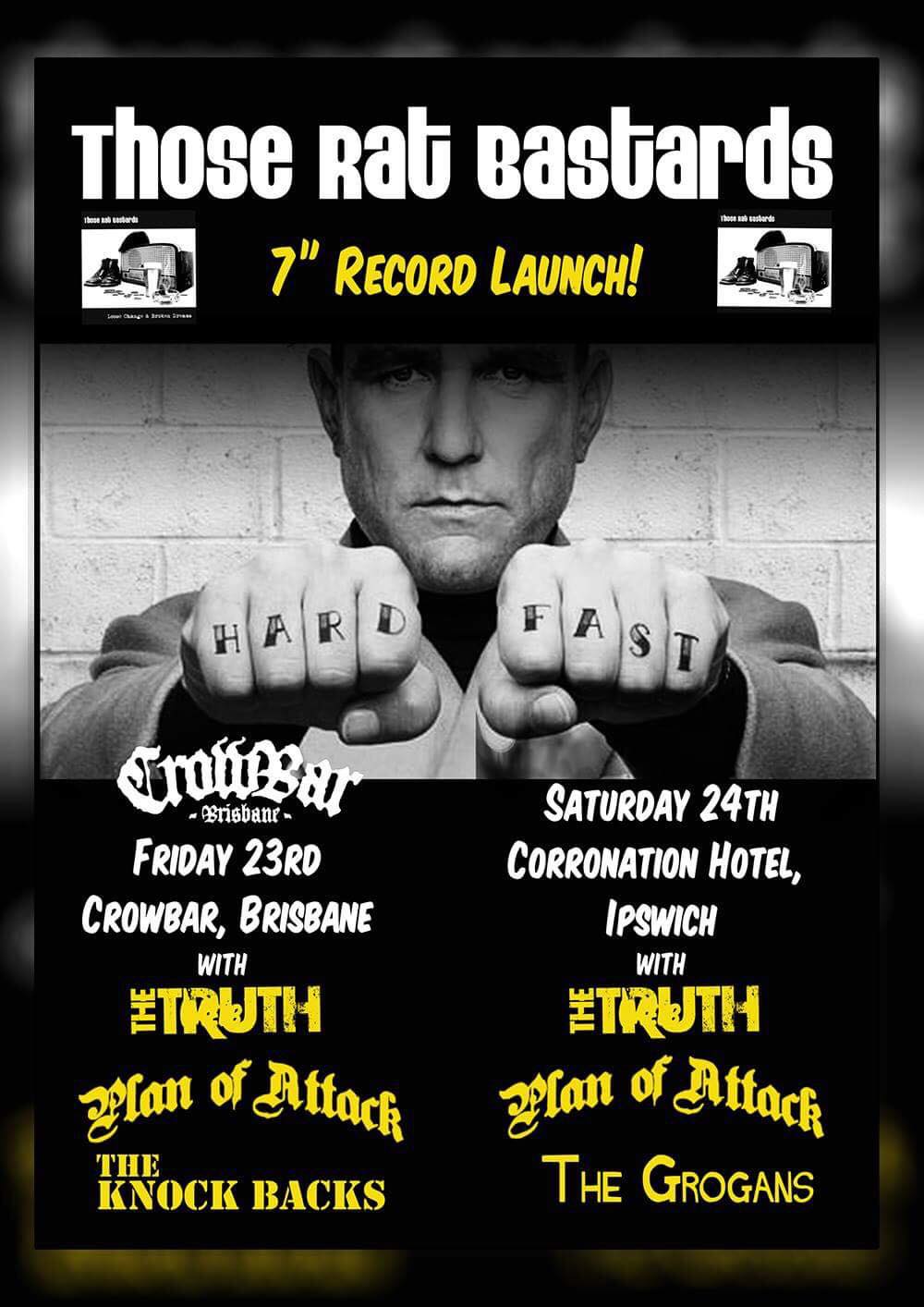 THOSE RAT BASTARDS RECORD RELEASE DOUBLE! – Spirit of the Streets Records